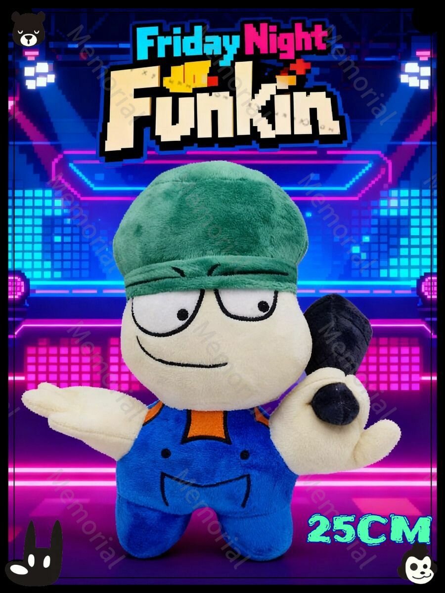 Мягкая игрушка Бэмби Friday Night Funkin' Dave и Bambio1