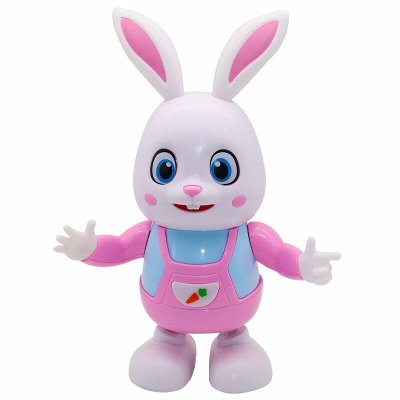 Музыкальная развивающая игрушка танцующий заяц для детей