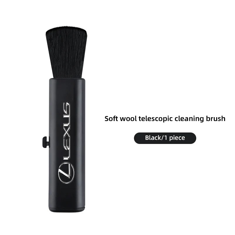 Щетка для чистки салона автомобиля, маленькая щетка для удаления пыли из воздуховодов для Black