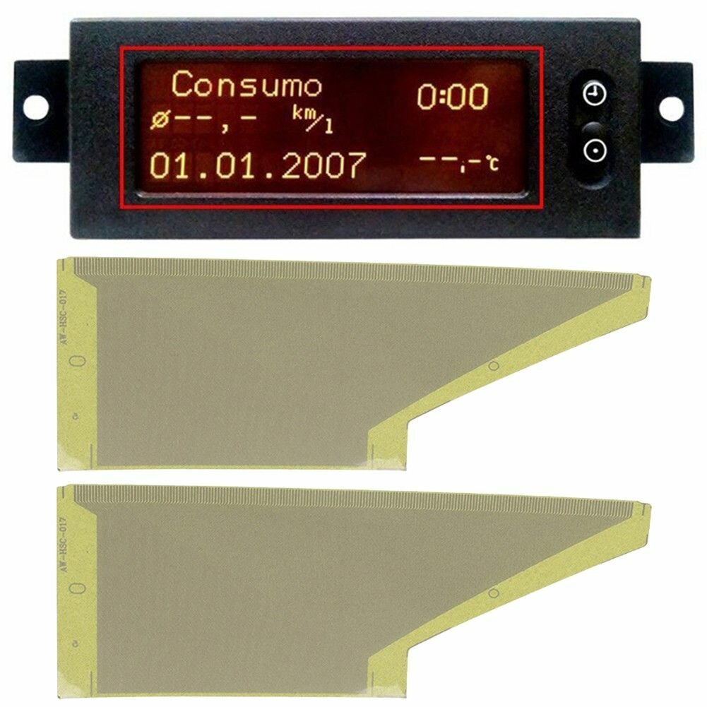 Ленточный плоский кабель для дисплея бортового компьютера Opel Astra G/H, Vauxhall, Holden, Chevrolet (1998–2014), 2 шт.