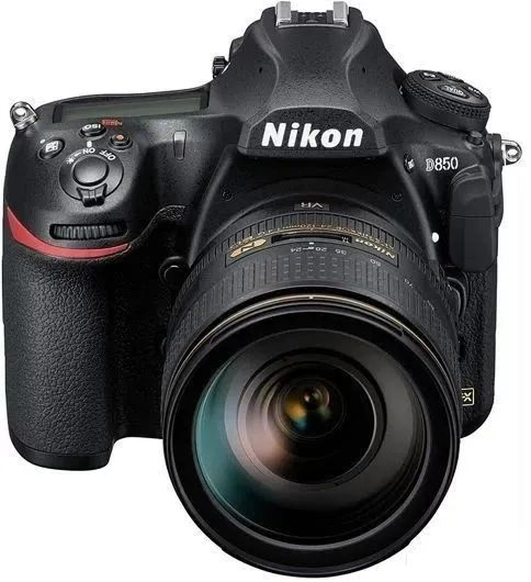Фотоаппарат Nikon D850, 45.7 Мп, 4K, с объективом 18-105 mm, черный