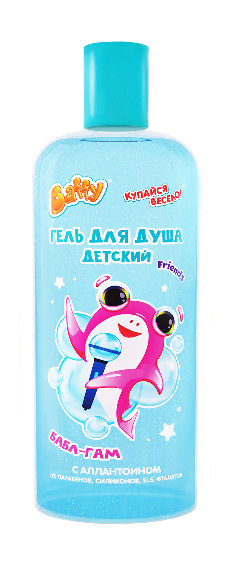 BAFFY Детский гель для душа, 250 мл, Бабл-гам