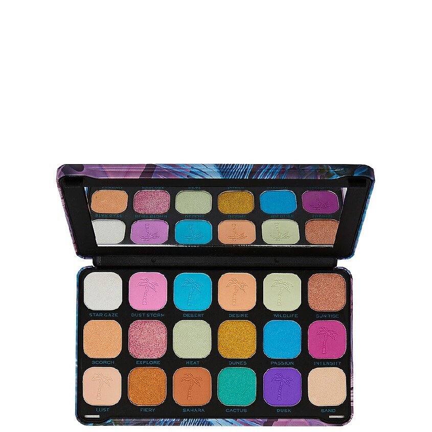 REVOLUTION MAKEUP FOREVER FLAWLESS Desert Desire Палетка теней, 18 цветов