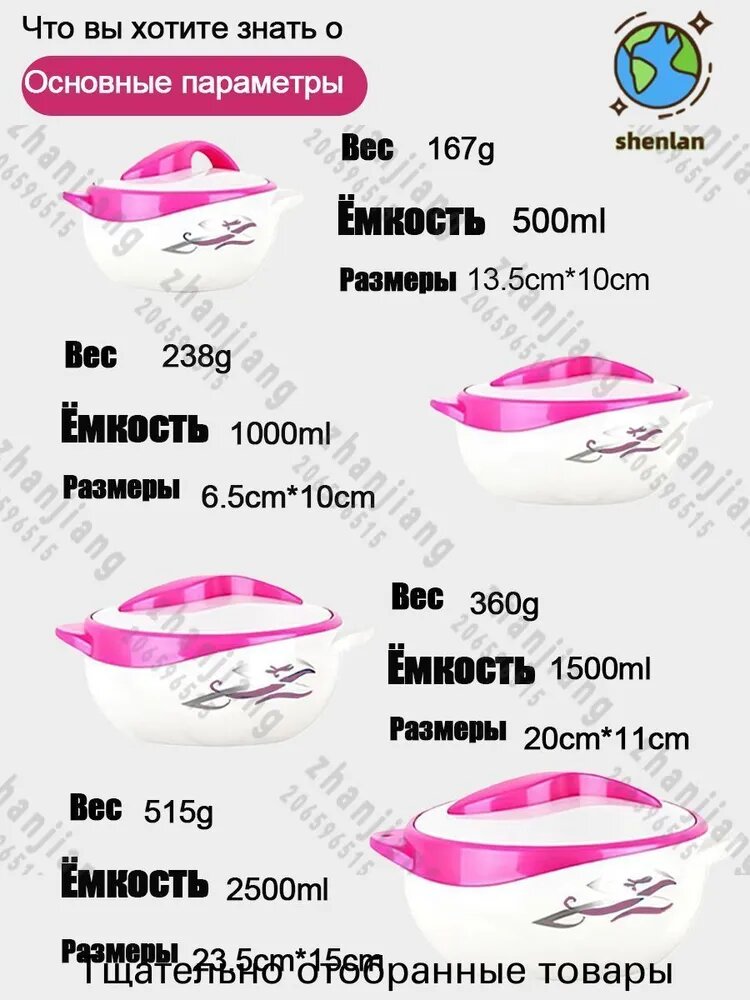 Термокастрюля 2,5 л л.