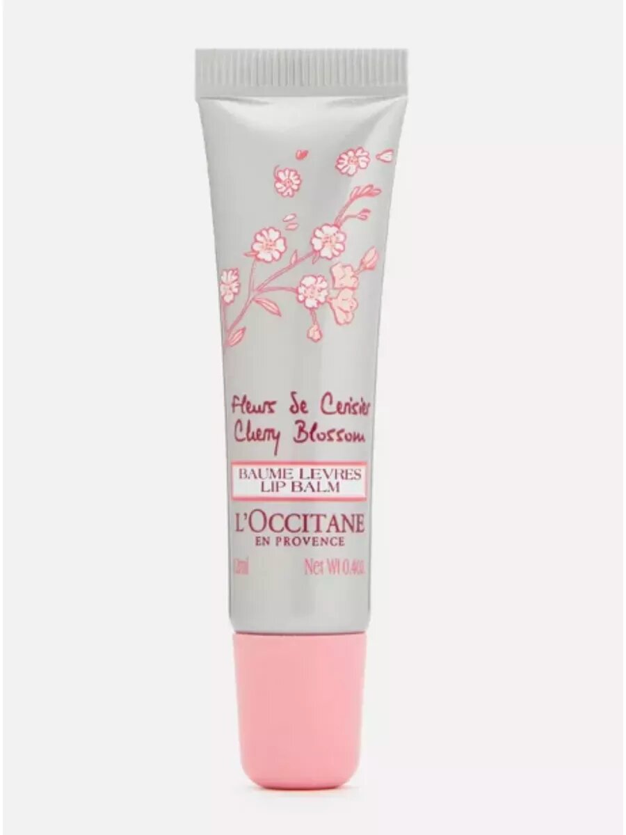 Loccitane Бальзам для губ cherry вишневый цвет