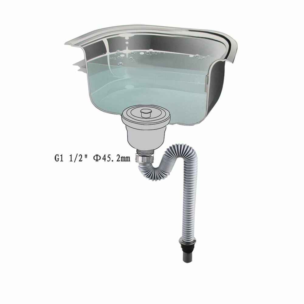 Гофра для сифона