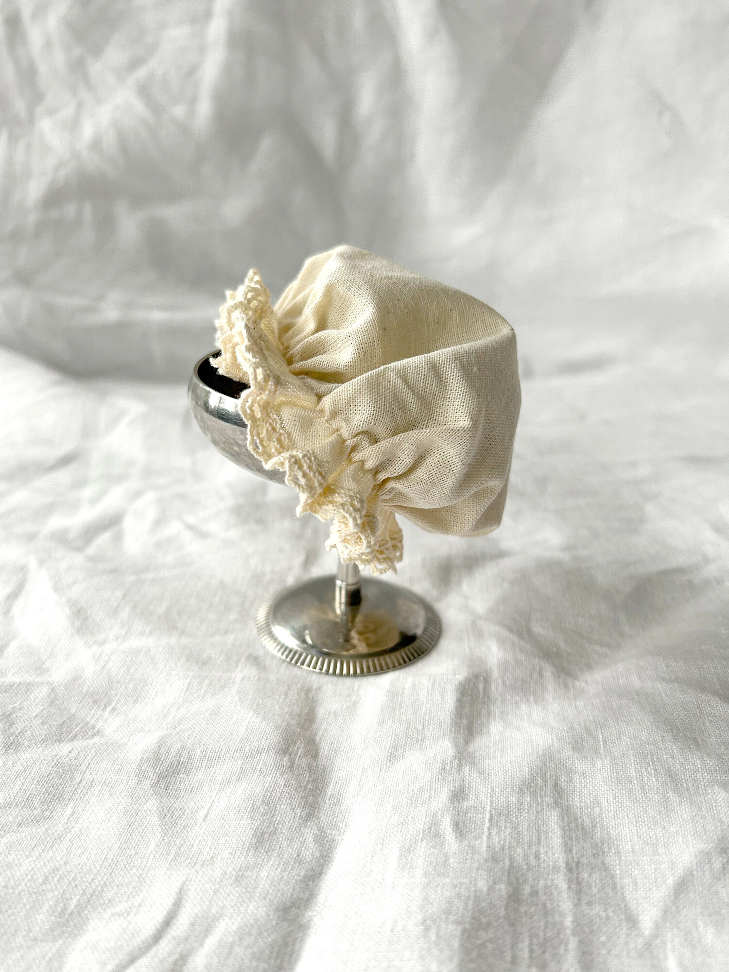 Текстильные крышечки, шапочки для тарелок, банок, чашек