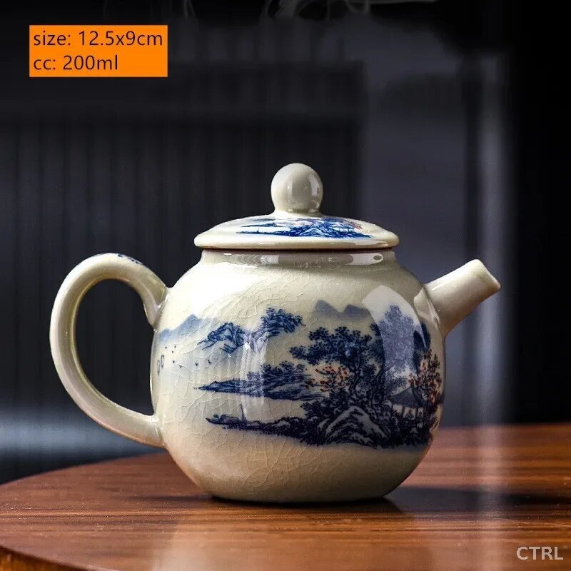 Керамический чайник JINGDE TEA SET 200 мл, A2. Керамический чайник JINGDE TEA SET 200 мл, A2
