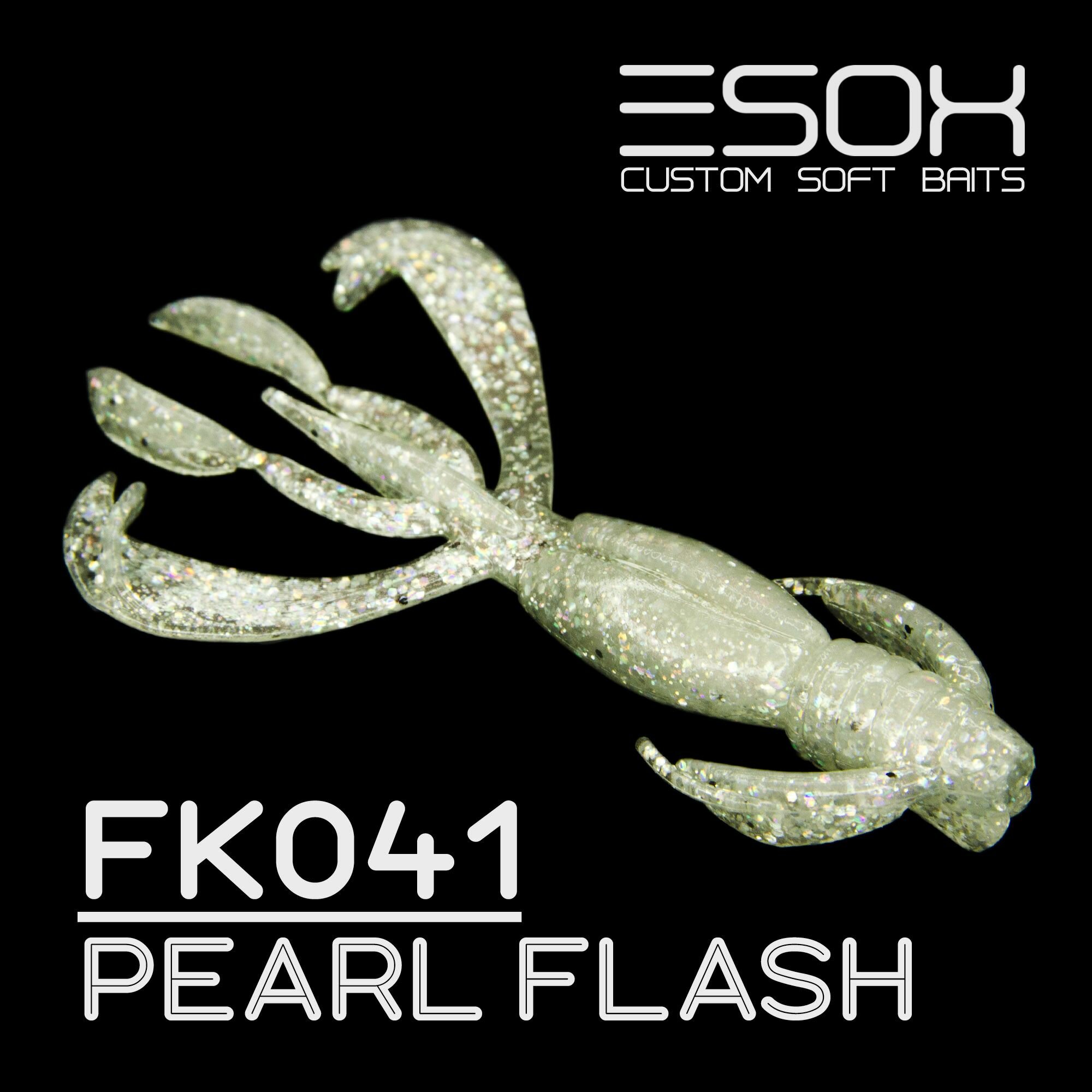 ESOX Flapper 2.8" (70мм) 6шт / Мягкая приманка для рыбалки