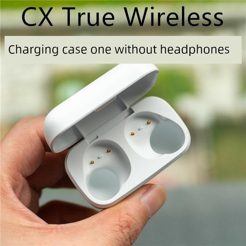 Оригинальный чехол SENNHEISER CX True для беспроводной зарядки, белый цвет, замена для серии True