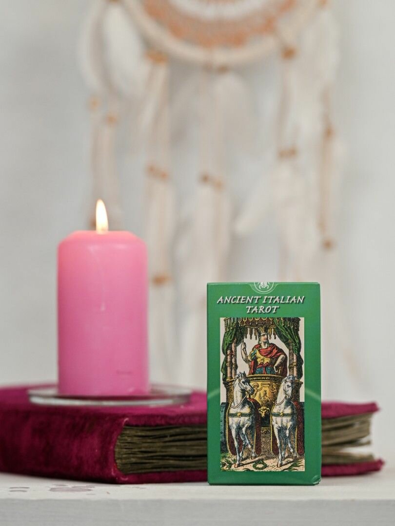 Таро Lo Scarabeo "Древняя Италия", картон, полное колода, Марсельский стиль