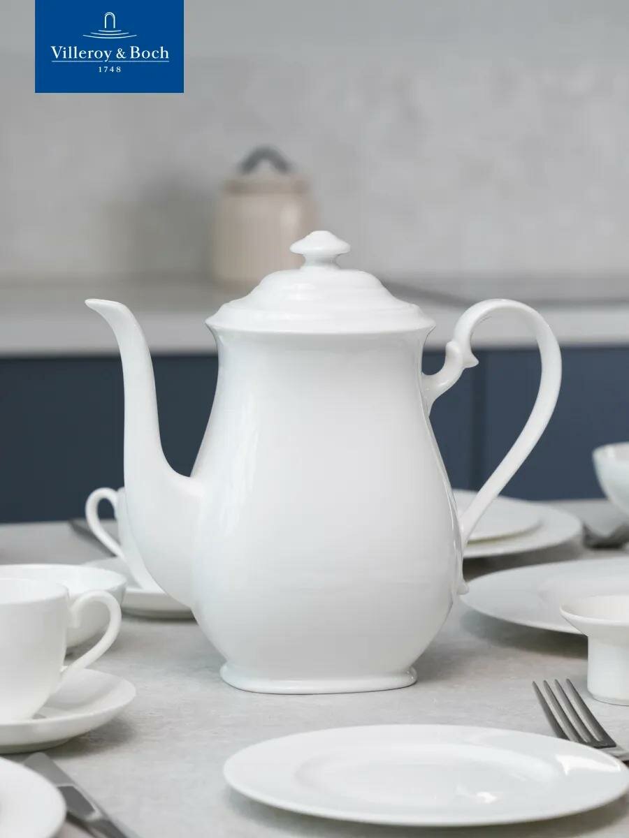 Кофейник на 6 персон, 1100 мл, Royal, Villeroy & Boch, Костяной Фарфор
