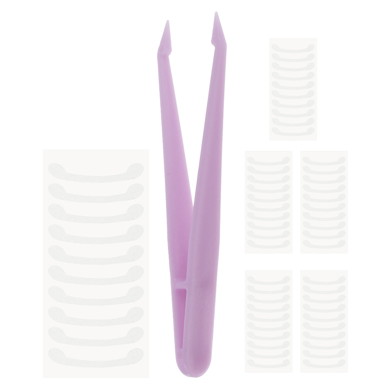 Полоски для уменьшения крыльев носа, невидимые и незаметные, идеально подходят для косплея и уменьшения размера носа. [100 полосок/упаковка] 6 упаковок