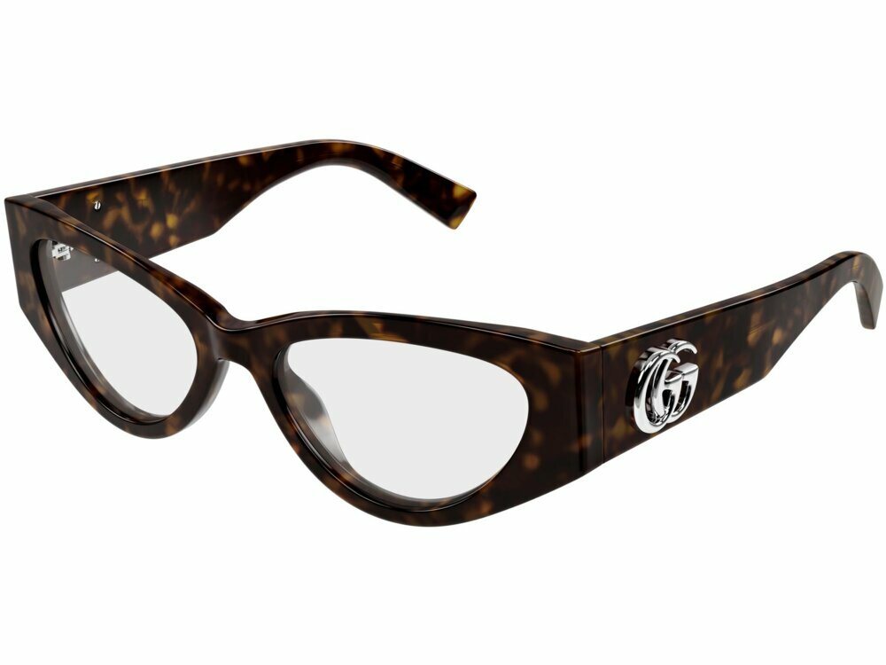 Оправа Gucci GG1953O 002, тип оправы ободковая, материал оправы пластик, пол женские, форма оправы кошачий глаз