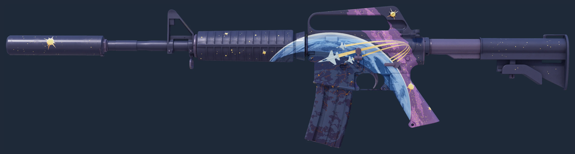 M4A1-S | Стратосфера (Поношенное) Скины CS2 с быстрой автовыдачей steam trade