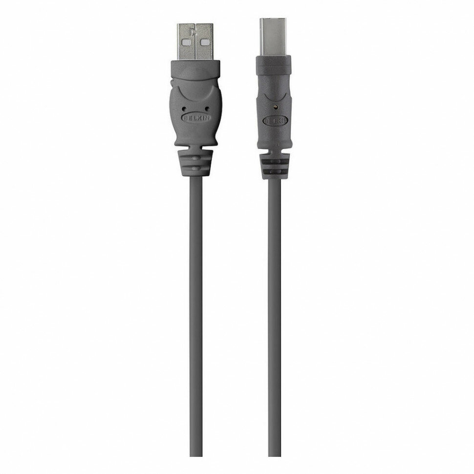Кабель Belkin USB 2.0 Premium Printer Cable Type-A(M)/USB 2.0 Type-B(M) 1.8м (F3U154BT1.8M) Black