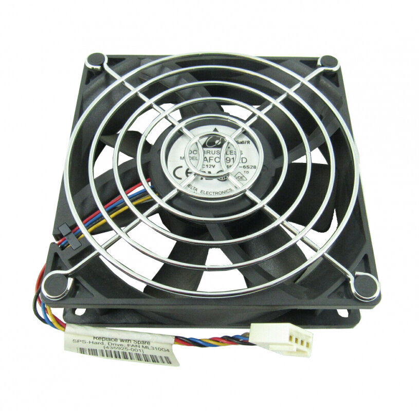 Вентилятор HP 435925-001 12v 92x92x25mm 4000