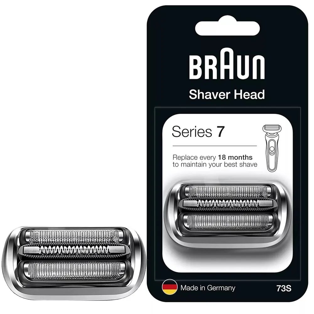 Сменные Кассеты Braun Series 7 73S - 5D Плавное Скольжение, Германия, для Чувствительной Кожи