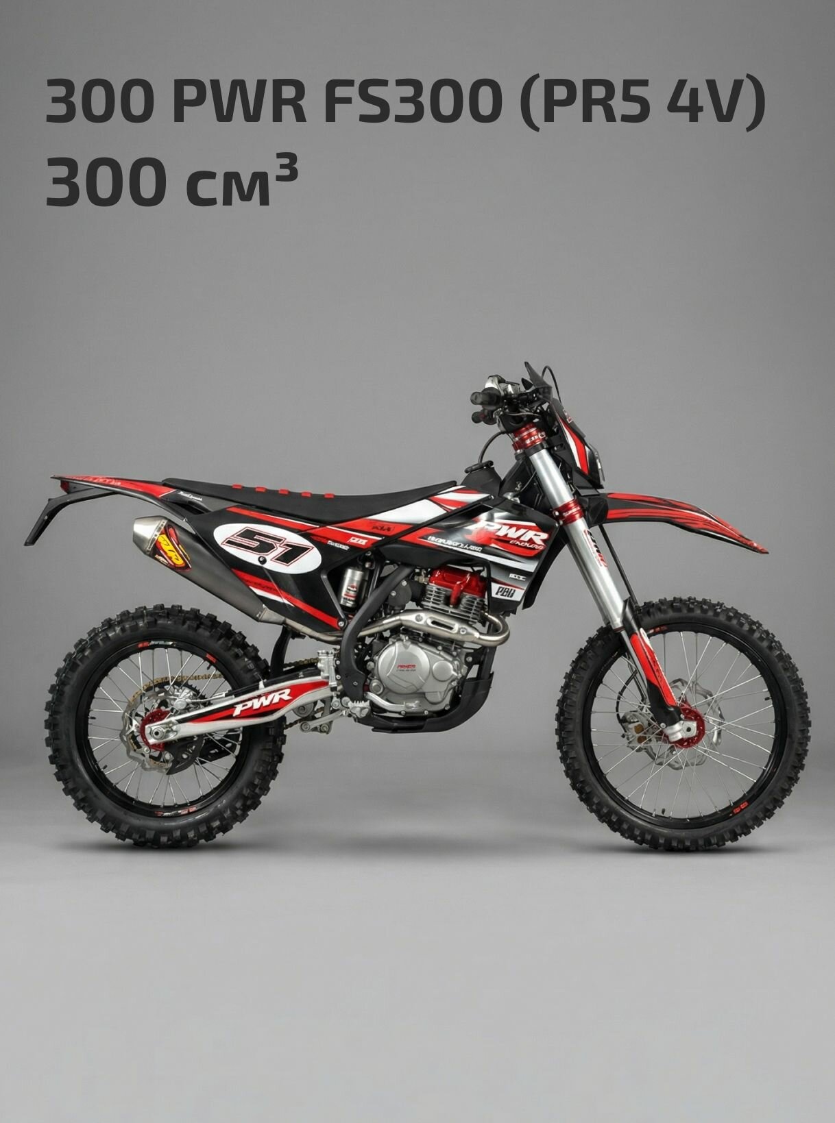 Мотоцикл Кросс 300 PWR FS300 (PR5 4V)