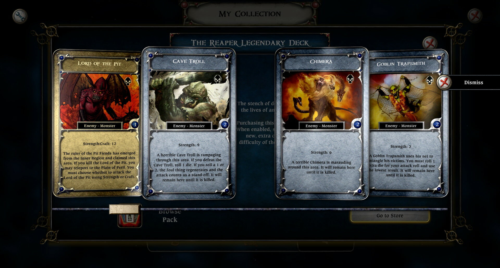Talisman - The Reaper Дополнение: Legendary Deck DLC PC Steam Ключ