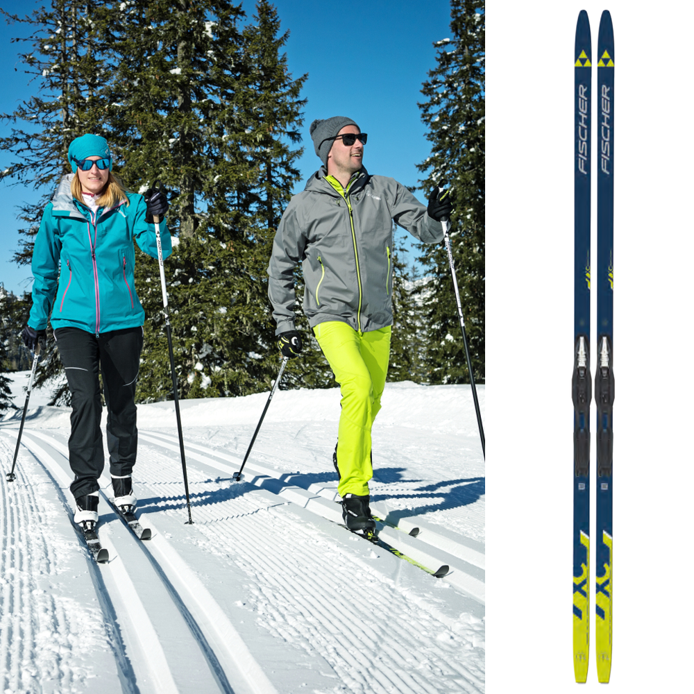 Беговые лыжи Fischer SUMMIT CROWN EF с креплениями Compact Step-In IFP 25-26 (204)