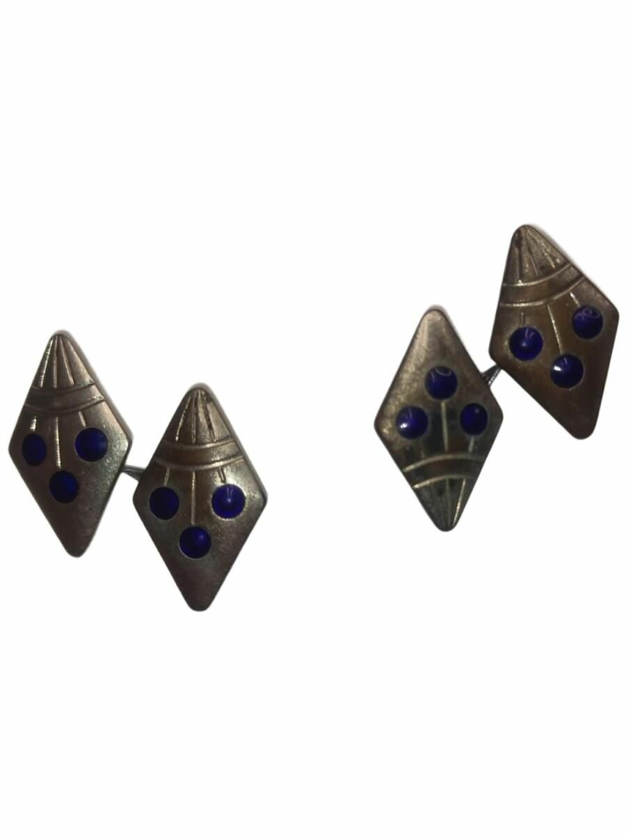 Запонки 1940-х годов. Антиквариат. В родной коробке! Редкий экземпляр!