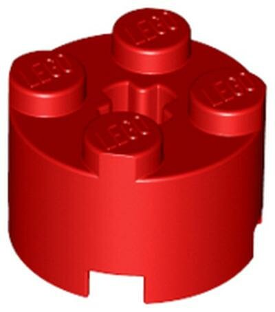 Деталь Lego 3941 Brick, Round 2 x 2 with Axle Hole