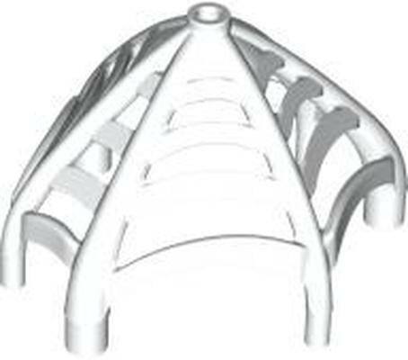 Деталь Lego 7095 Spider Web Conical with Bar Ends and Bar Holders - Flexible Rubber