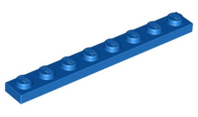 Деталь Lego 3460 Plate 1 x 8
