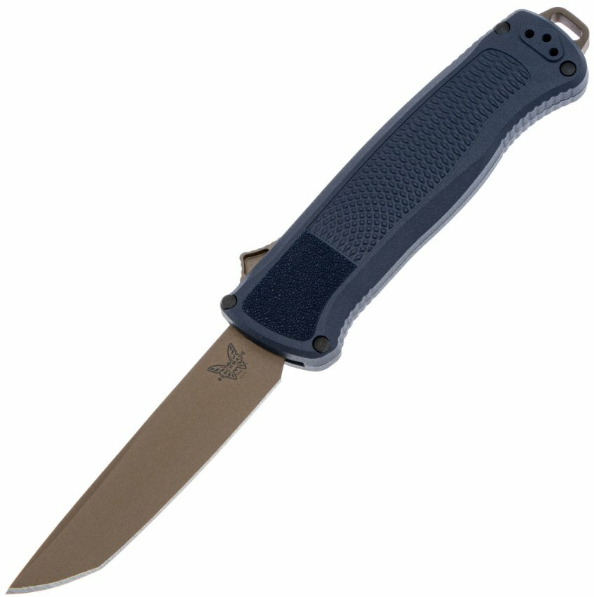 Автоматический нож Benchmade Shootout OTF 5370FE-01, cталь Cru-Wear, рукоять Crater Blue Grivory, США