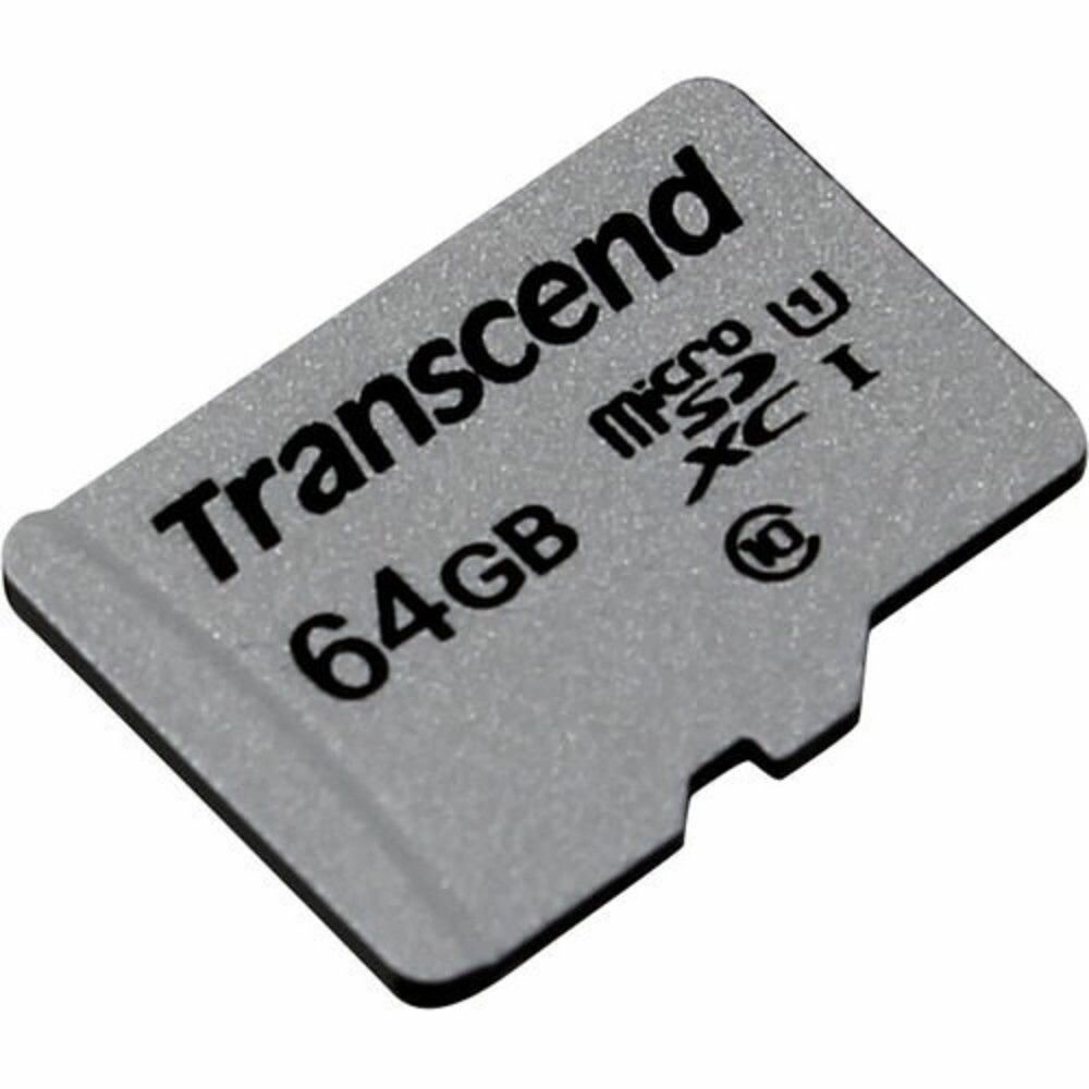 Transcend Карта памяти Micro SecureDigital 64Gb Class 10 TS64GUSD300S