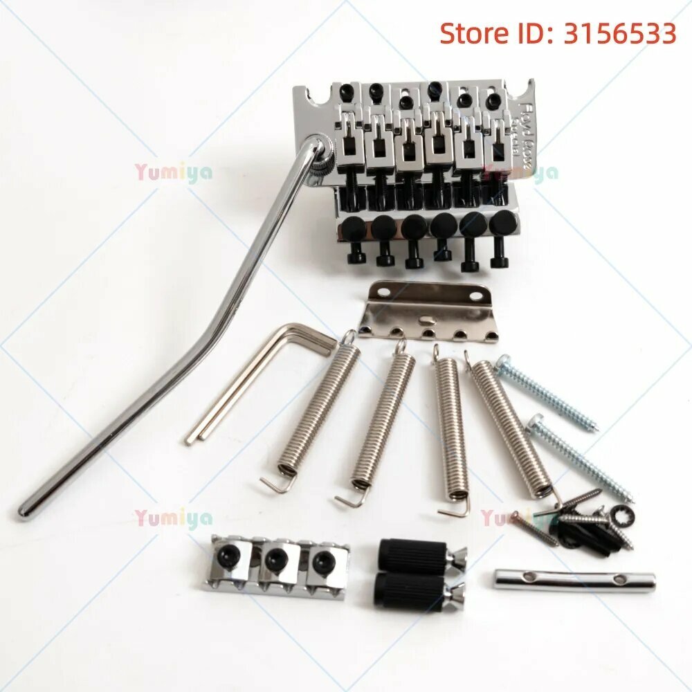 Гитарный бридж для левшей Floyd Rose Special Style Tremolo Bridge с двойной системой блокировки Тремоло Аксессуары для гитары