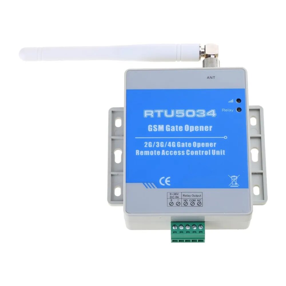 GSM реле для открывания ворот RTU5034, Синий