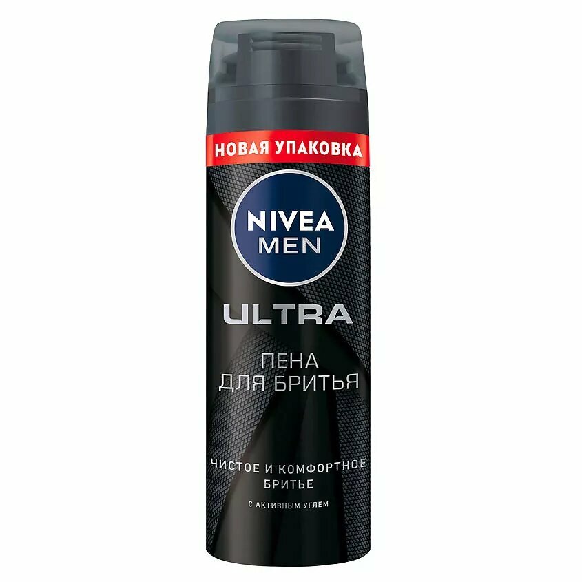 Пена Nivea men для бритья ultra , 200 мл