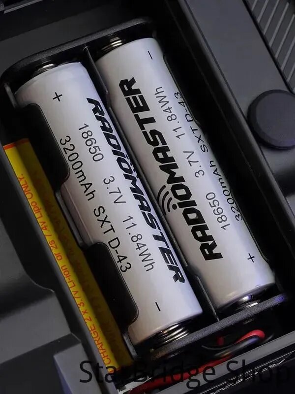 RadioMaster 18650 Два литиевых аккумулятора 3.7V 3200Mah высокой емкости TX16S для пульта дистанционного управления
