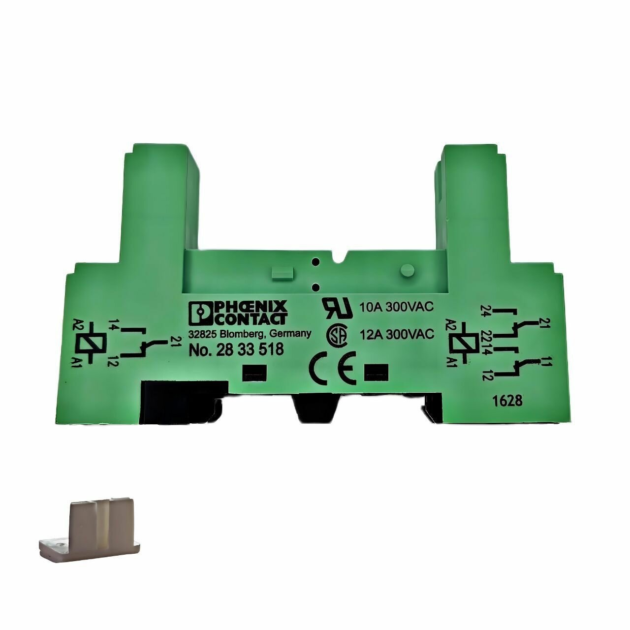 1 шт PR1-BSC2/2X21 Базовый модуль для реле 2833518 Phoenix Contact