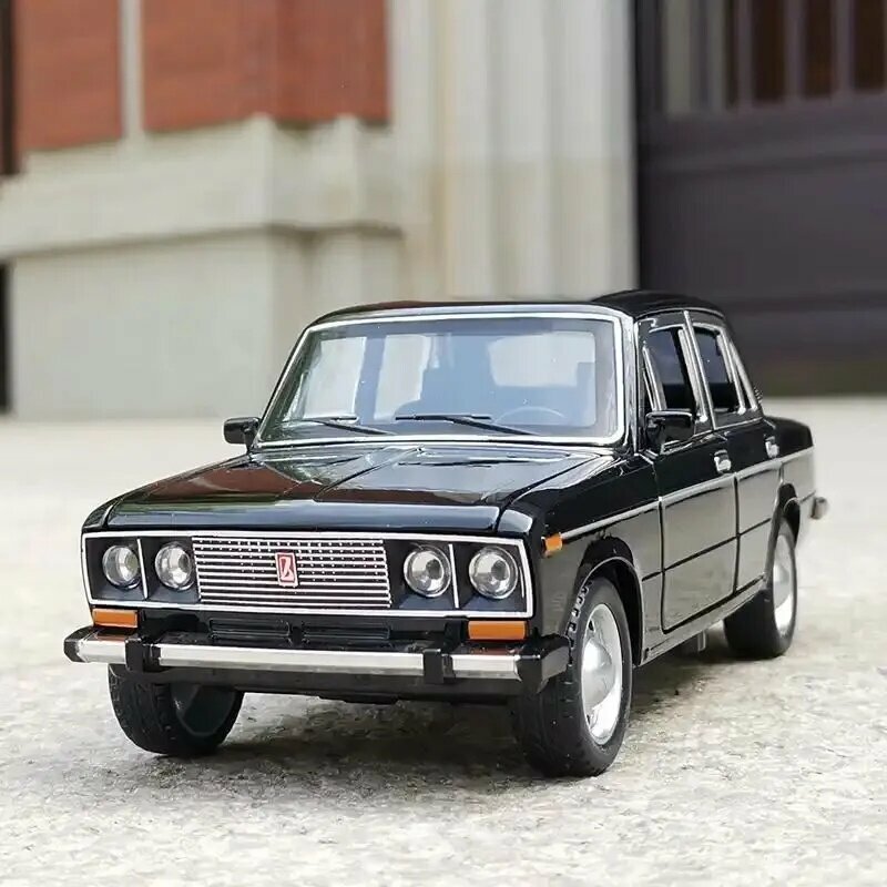 MINIAUTO 1:24 лада 2106 Легковые игрушечные машины металломодельные автомобили LADA длина 18цм, с коробкой