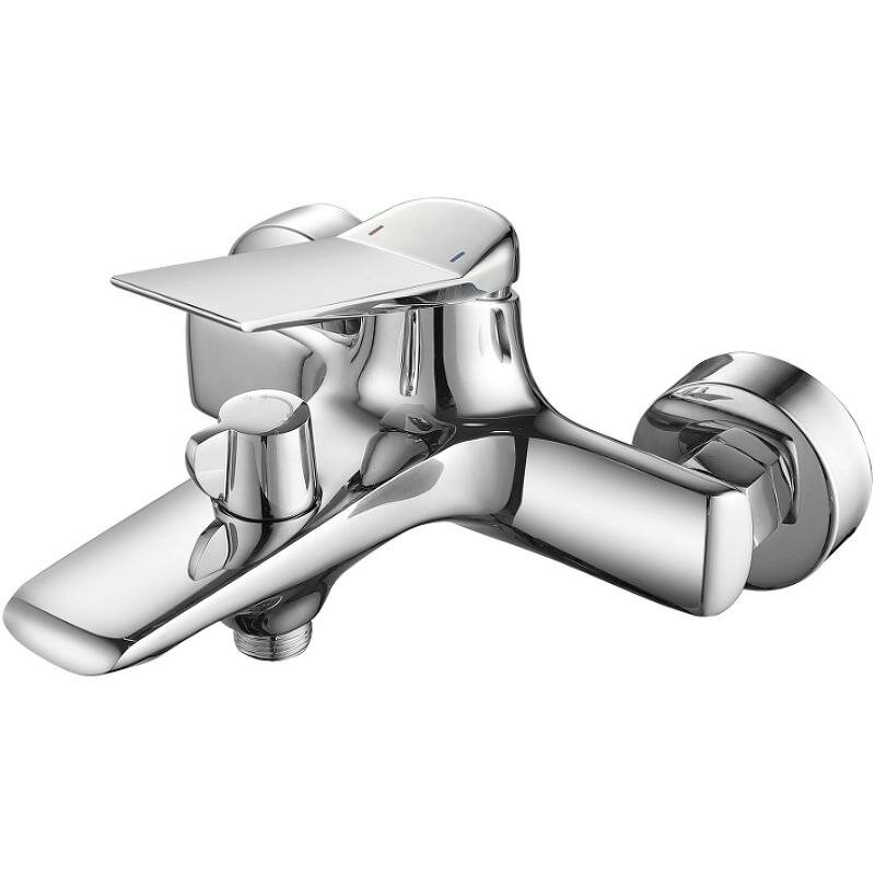 Смеситель для ванны beWash Ripple BVMM0BT135 хром, рычажное управление, латунь