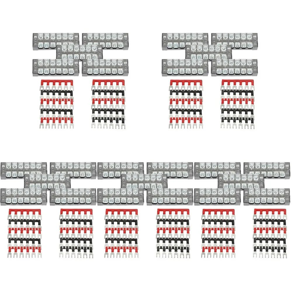 Набор медных клеммных блоков на 25а для автомобильной электропроводки