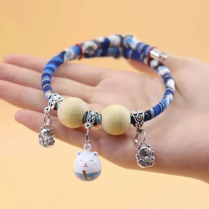 Ошейник для кошек с колокольчиком, репеллент от насекомых, ошейник от блох, красный