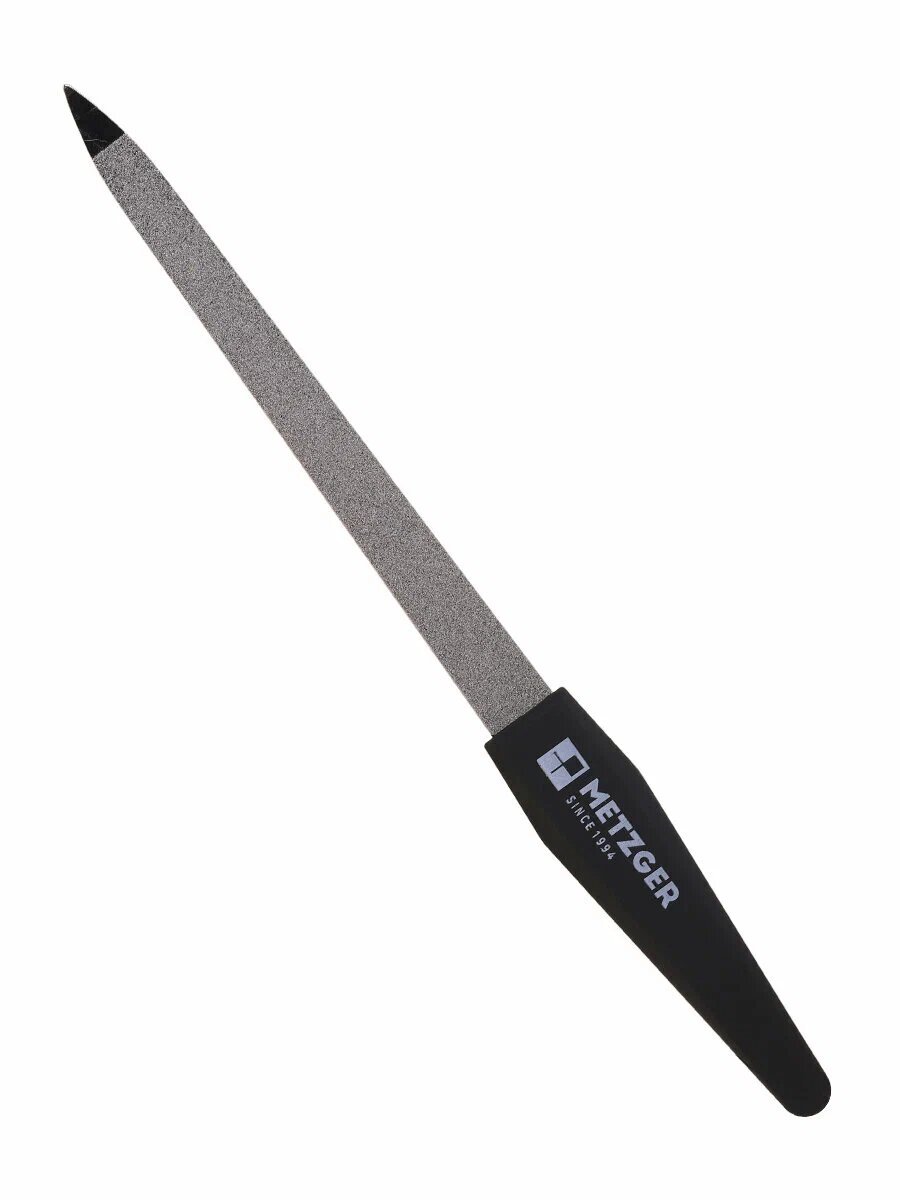 Пилка Metzger, PF-928/8" металлическая для ногтей , с алмазным напылением , 17 см