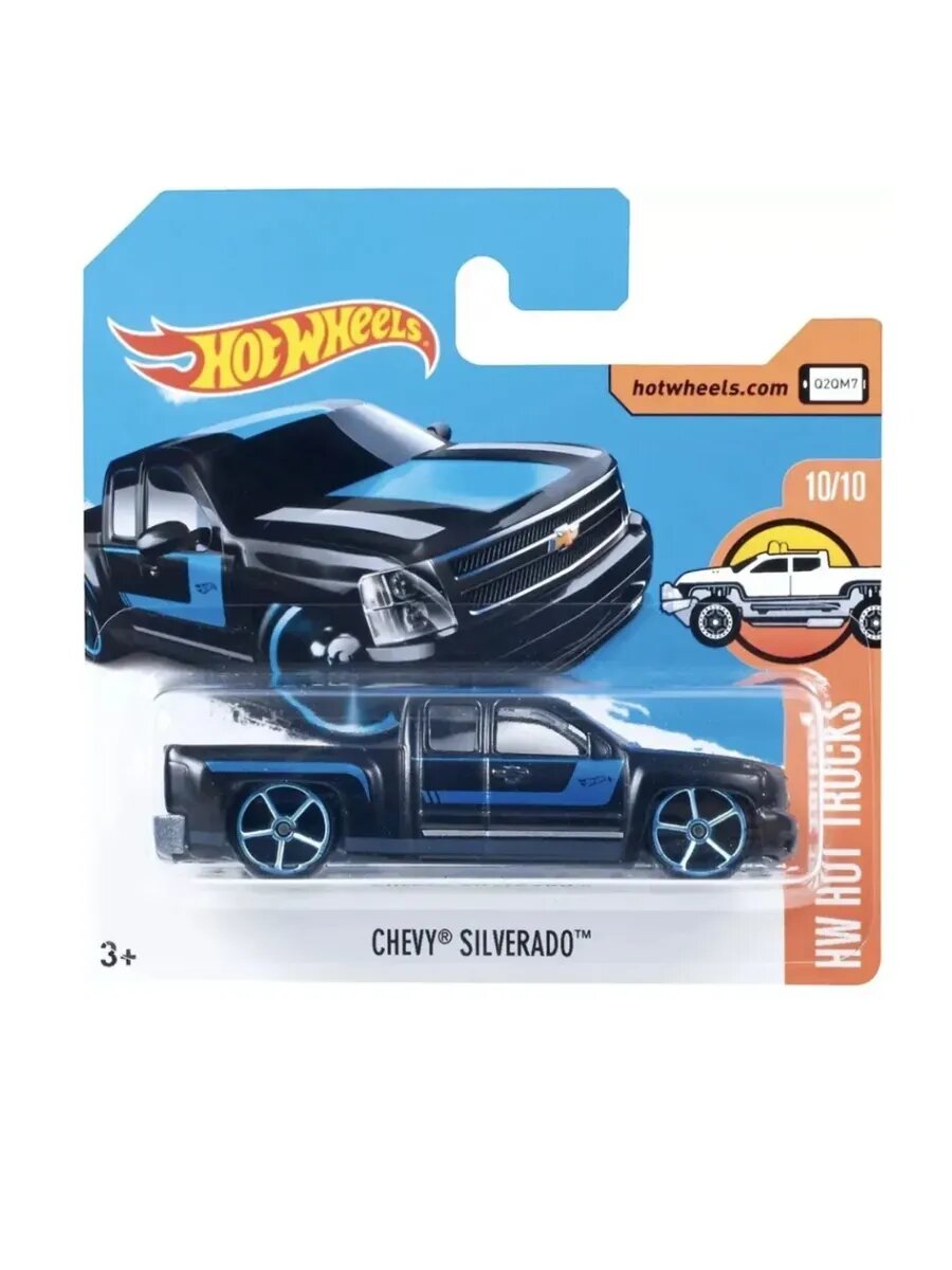 Машинка коллекционная Chevy Silverado (HW серия 2017)