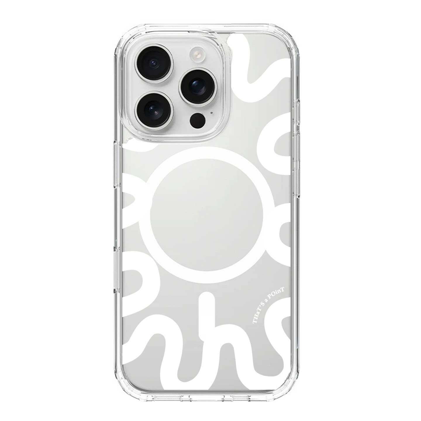 Магнитный силиконовый чехол для iPhone XR с большими отверстиями - Прозрачный, узкий, долговечная защита