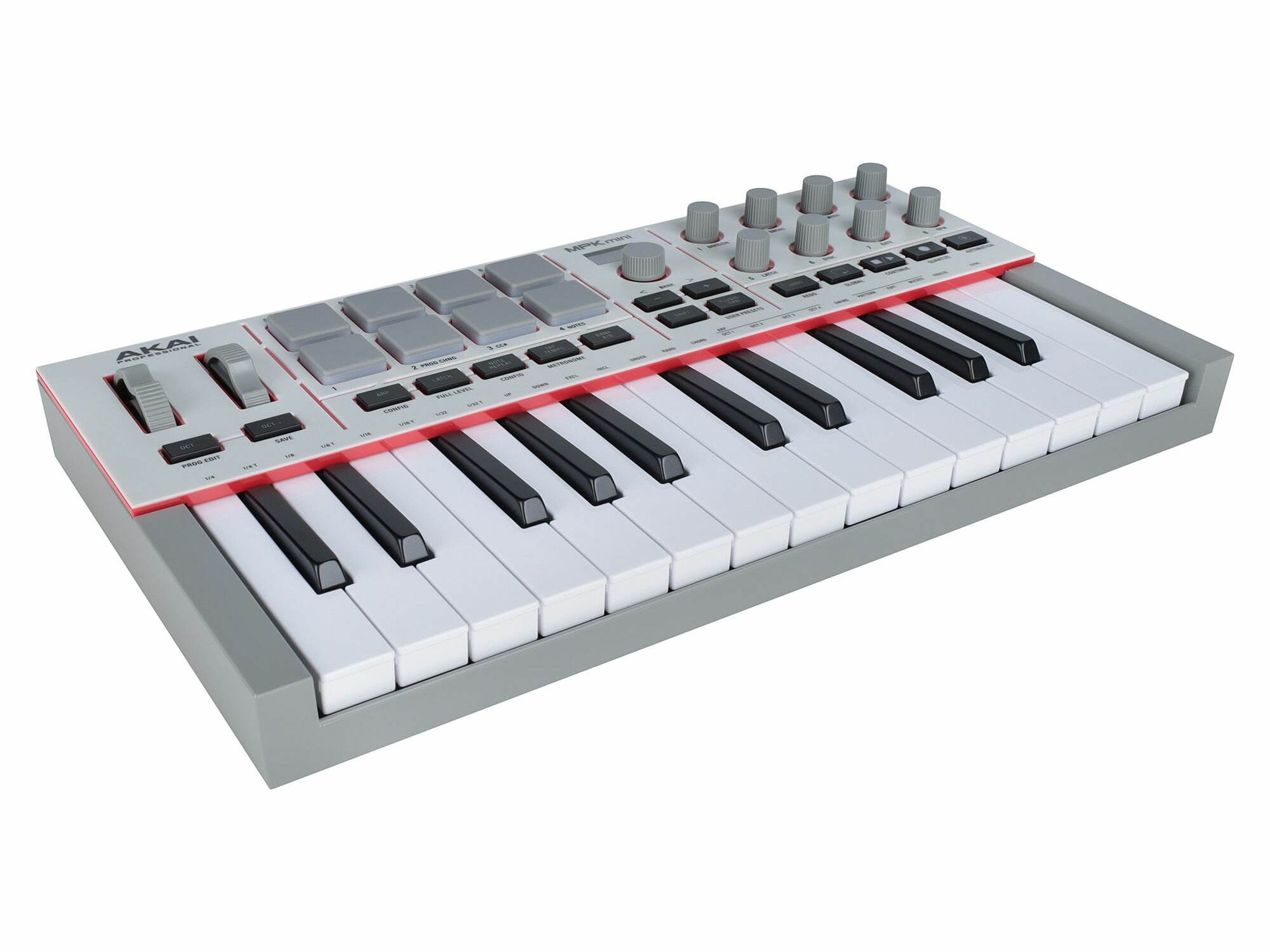 Миди клавиатура AKAI Pro MPK Mini IV White