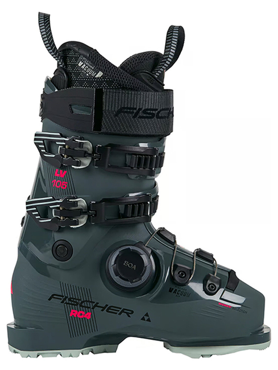 Горнолыжные ботинки Fischer RC4 105 LV BOA Rhino Grey 25/26 , для женщин , серый