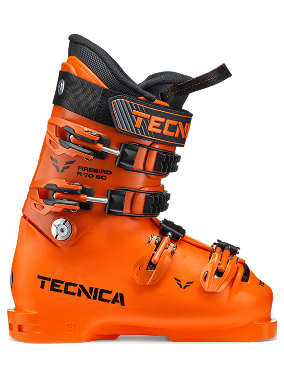 Горнолыжные ботинки Tecnica Firebird R 70 SC Ultra/Progr. Orange 23/24 , для детей , оранжевый