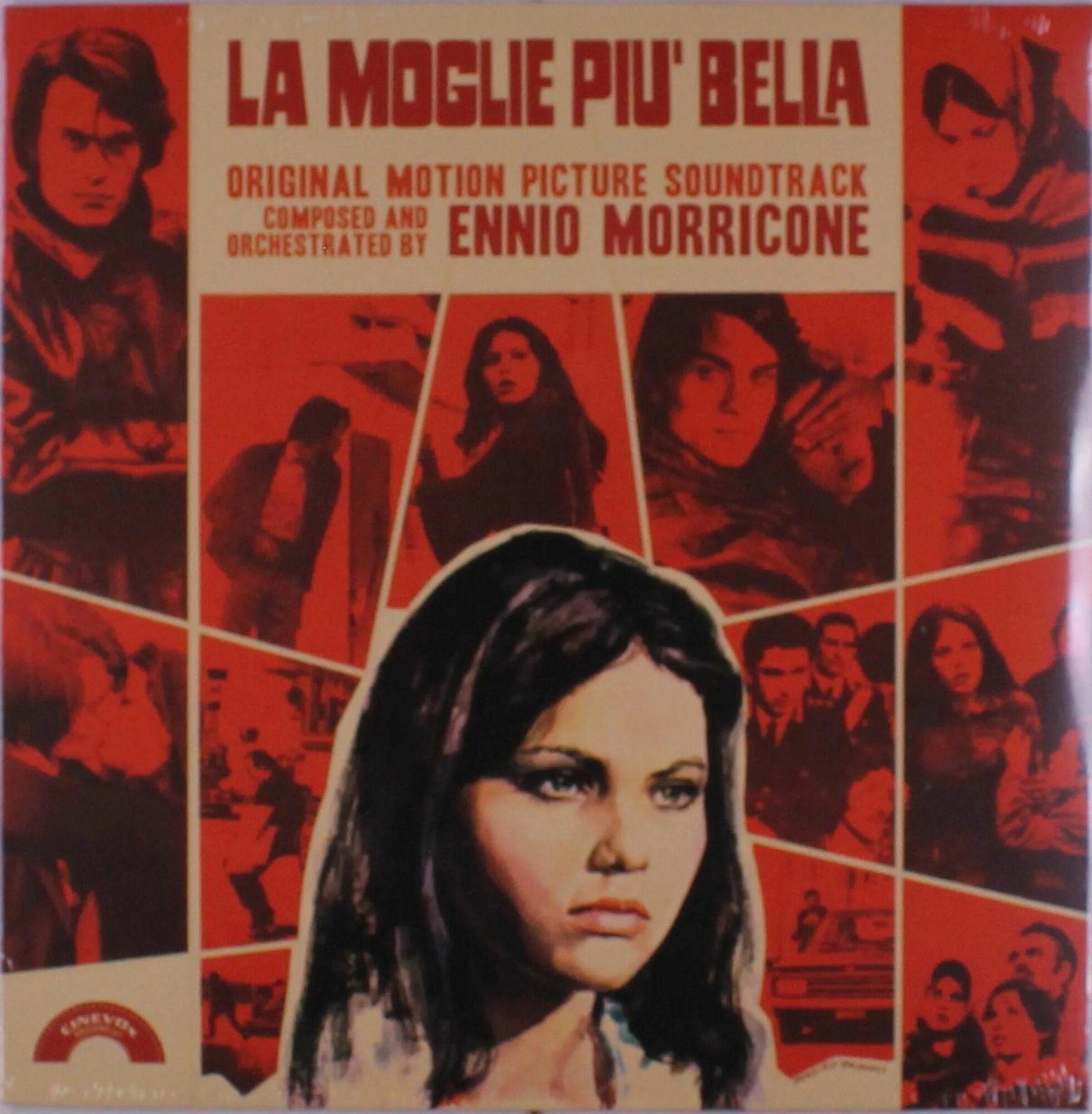 Виниловая пластинка OST - La Moglie Piu Bella (Ennio Morricone) (LP, Красный винил) Limited, 2025