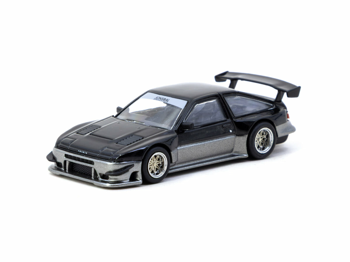 Коллекционная машинка Tarmac Works 1:64 Toyota Sprinter Trueno AE86 Widebody Black / Grey 2025