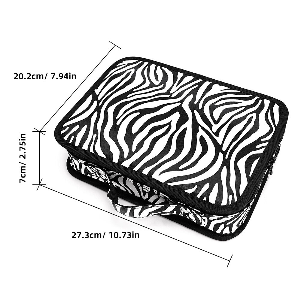 Сумка Для Парикмахерских Инструментов Чёрного Цвета Размером 27.30X20.20X7.00Cm