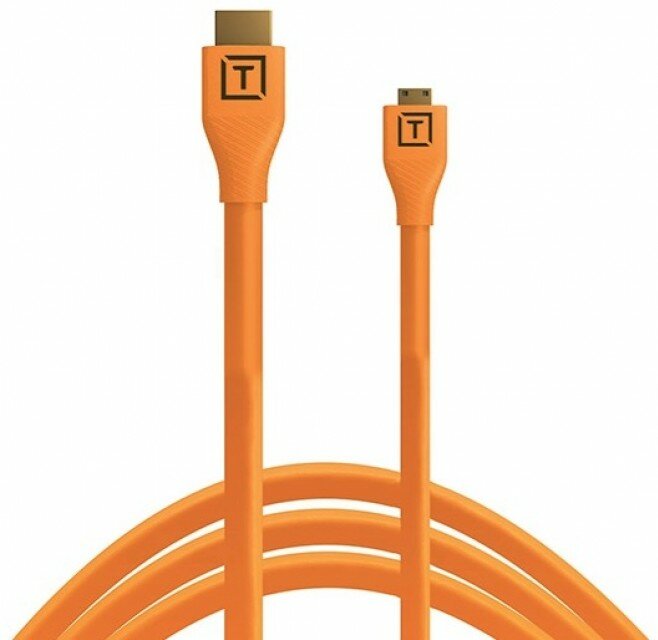 Кабель Tether Tools TetherPro HDMI Mini to HDMI 4.6m ORG [H2C15-ORG]